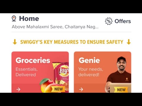 Swiggy Grocery delivery | Order grocery from home on Swiggy - YouTube