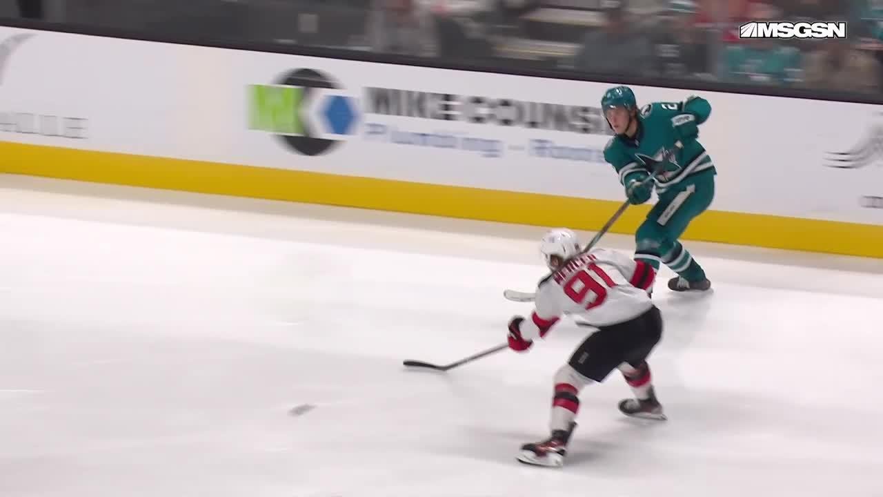 San Jose Sharks vs. New Jersey Devils - Goal - YouTube