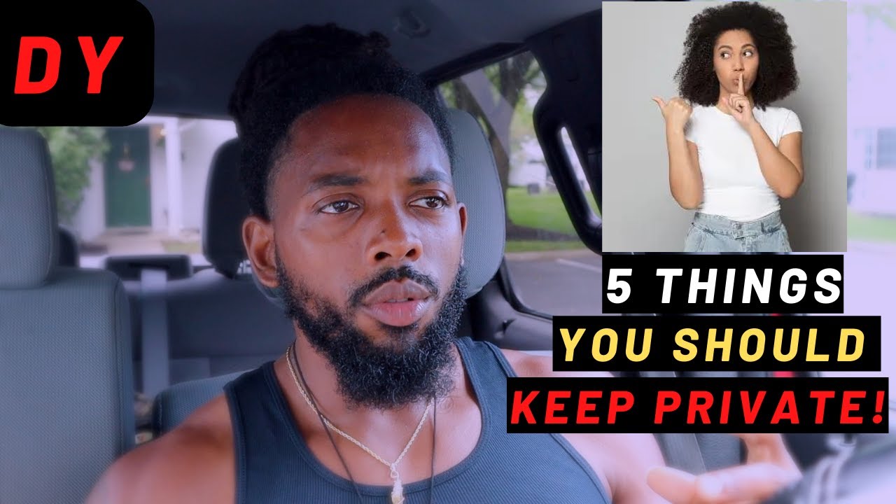 5 Things You Should Always Keep PRIVATE 🤫 - YouTube
