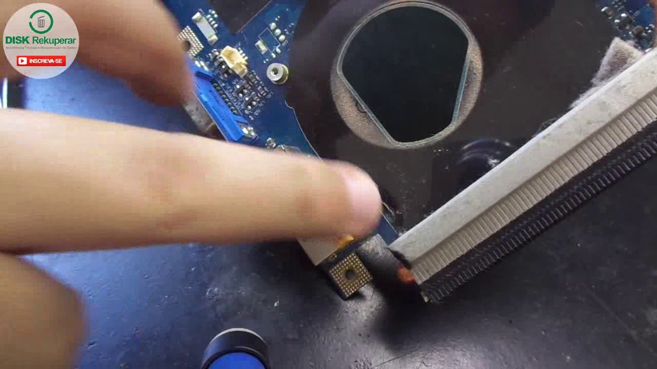 Análise completo de notebook Emachines E725 que não liga e não acende nenhuma luz. Parte 1 - YouTube