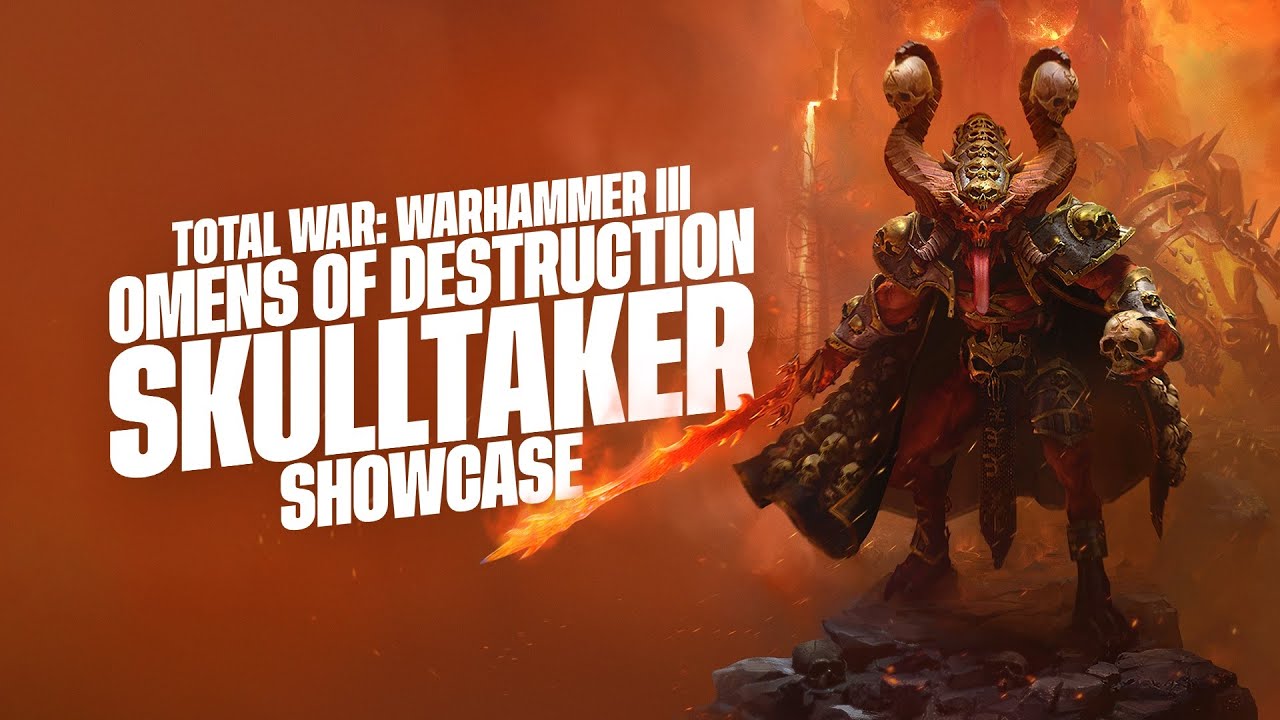 Total War: WARHAMMER III - Skulltaker Gameplay Showcase - YouTube