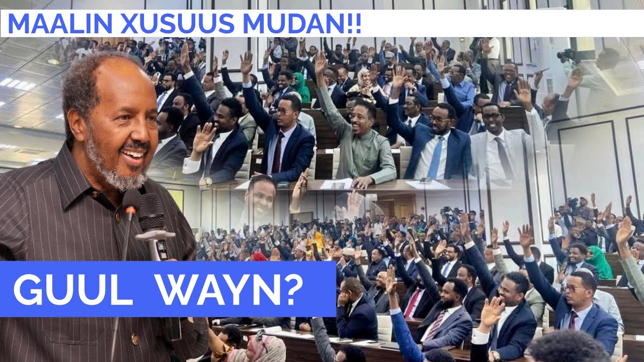 Ansixinta Dastuurka Somalia - Doodda Labada Aqal Ee Baarlamaanka ...