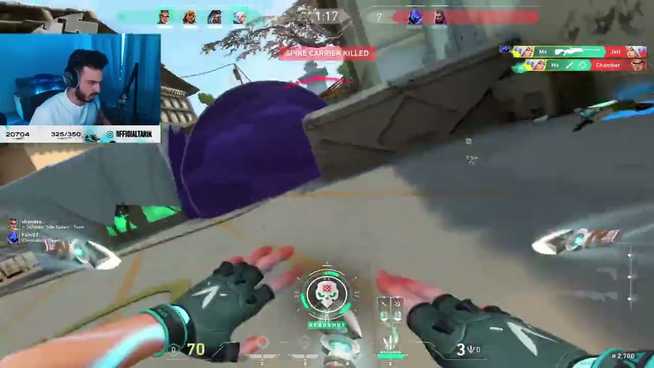 Sen Tarik 360° ACE with Jett 😱😱 | Shroud Buff | Ft. Tarik and Ft ...