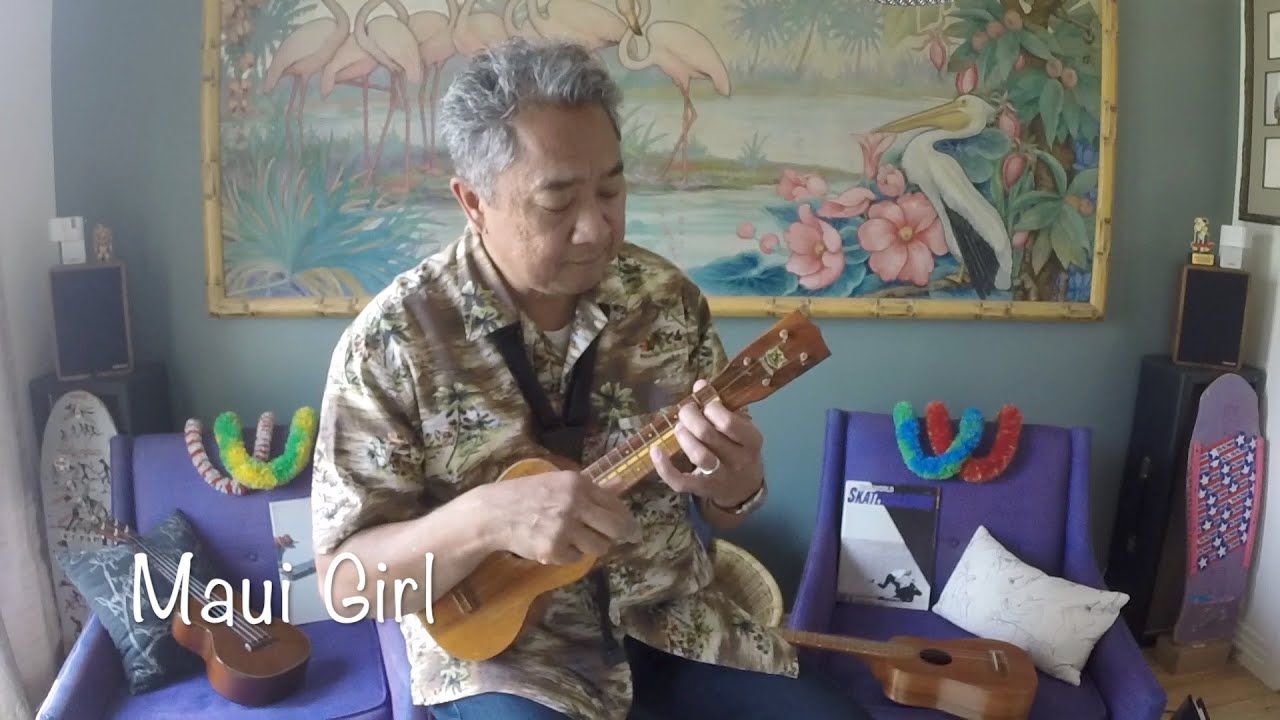 Maui Girl Vintage Hawaiian Song Ukulele - YouTube