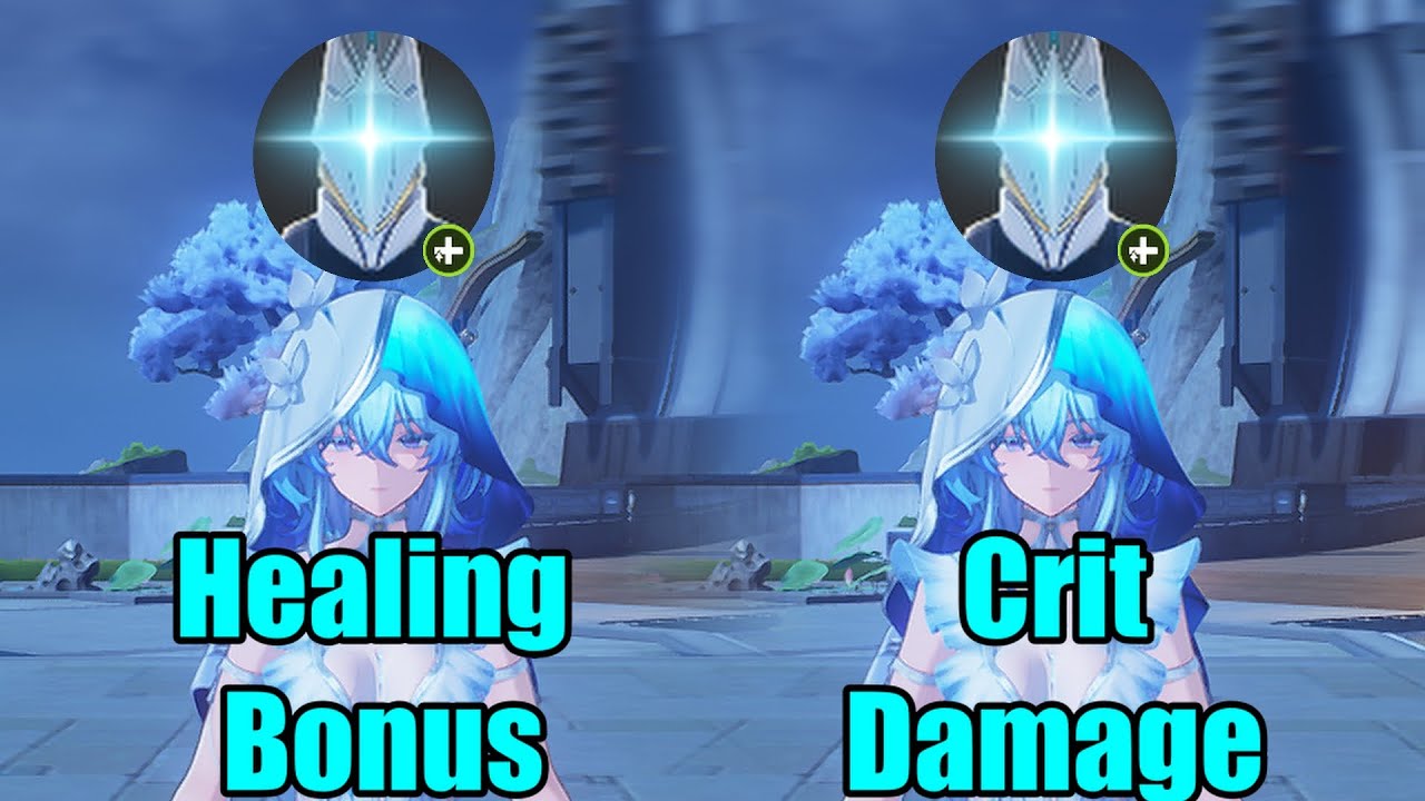 How Much Difference Between Healing Bonus Vs Crit Damage 4 Cost Echo ...