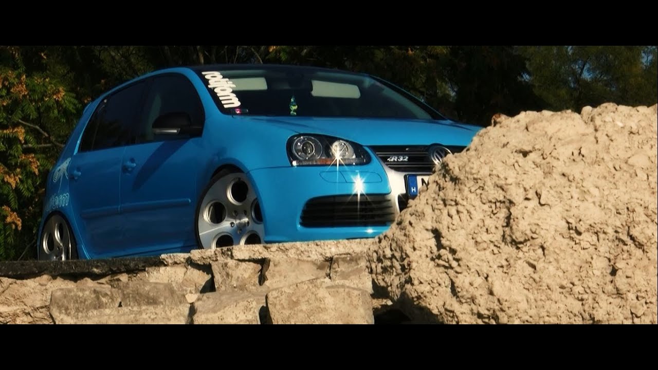 Volkswagen Golf MK5 R32 -Rotiform- | Darkfly Video - YouTube