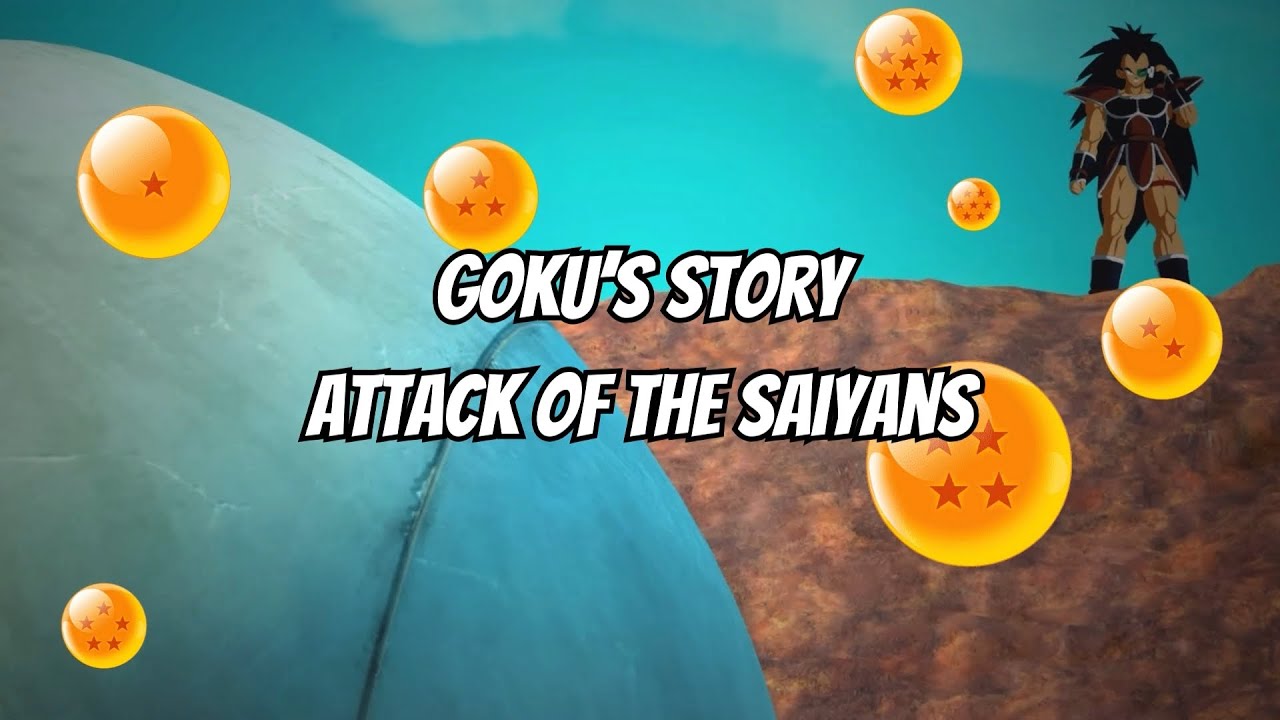 Comic's Corner Goku's Story Episode 1 : Attack of the Saiyans! - YouTube