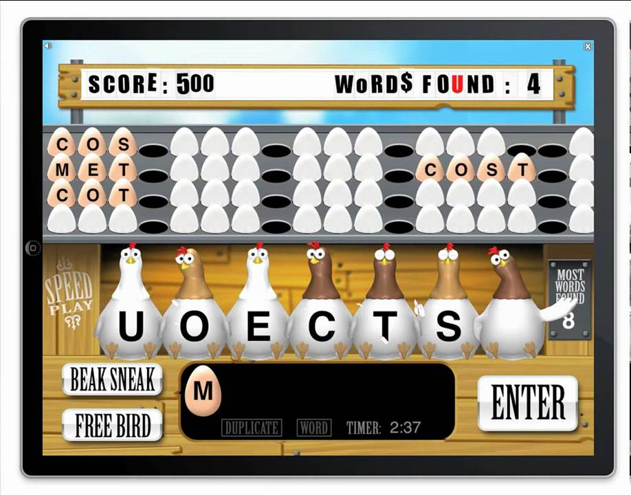 Chicktionary - iPad Game HD - YouTube