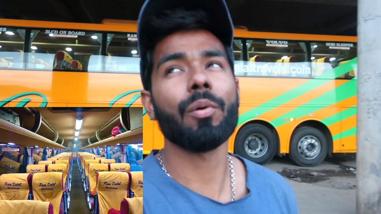 Mcleodganj to Delhi in Asia's Longest Bus | VOLVO MULTI AXLE |Business ...