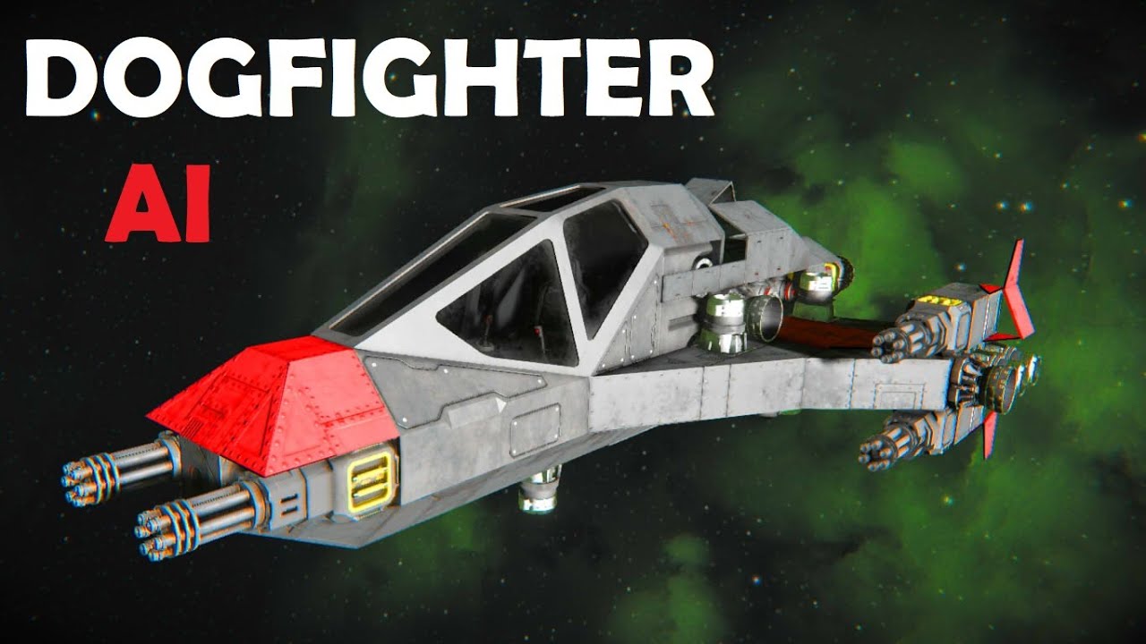 I made PVE dogfighters for Space Engineers - YouTube
