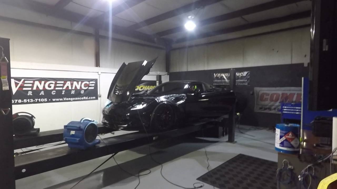 2016 C7 Corvette Z07 with Procharger F-1X First pull - YouTube