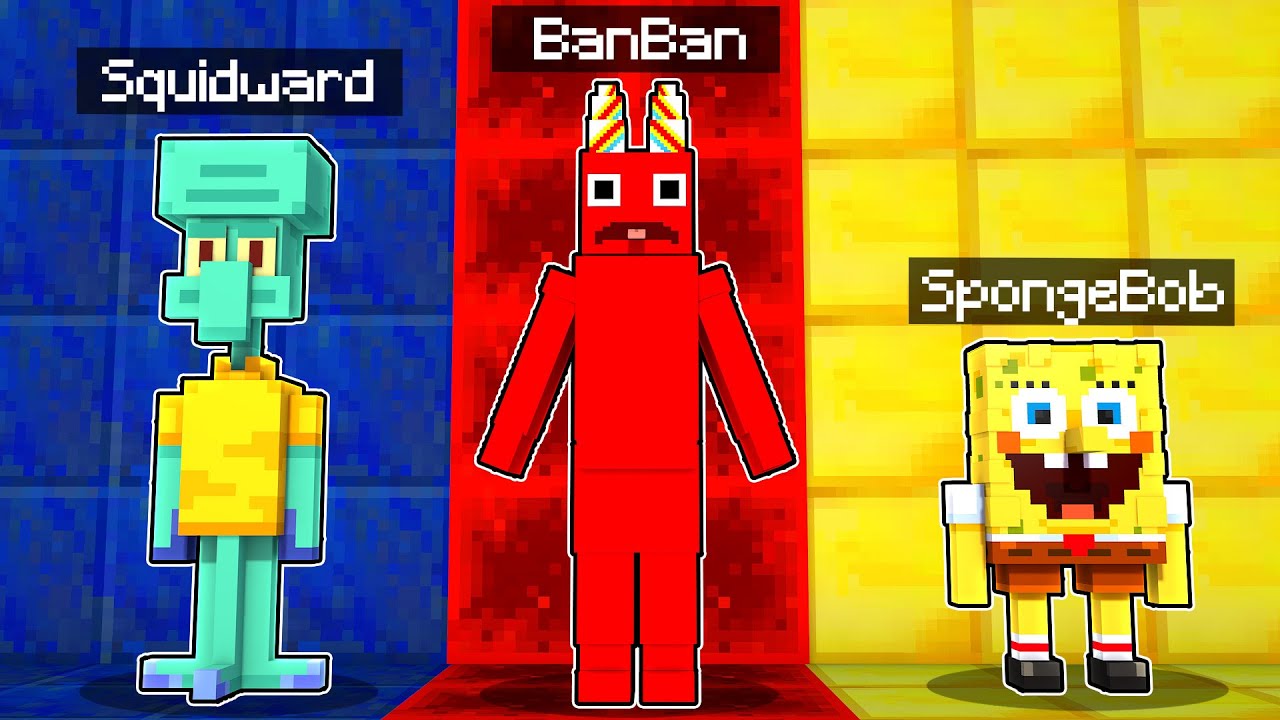 ONE COLOR Build Challenge in Minecraft! (BUILD BATTLE!!) - YouTube