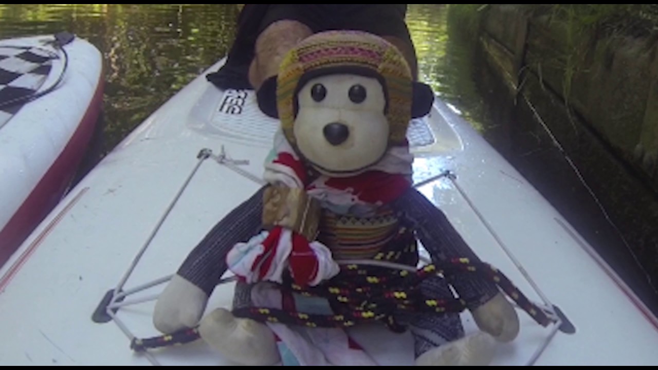 Monkey's Paddle Boarding Adventure - YouTube