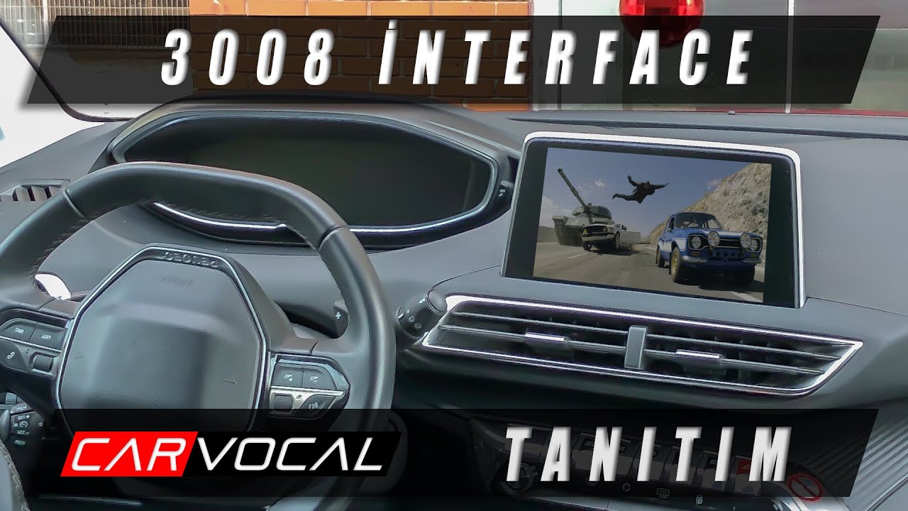 Peugeot 3008 Android İnterface Sistemi Tanıtımı - YouTube