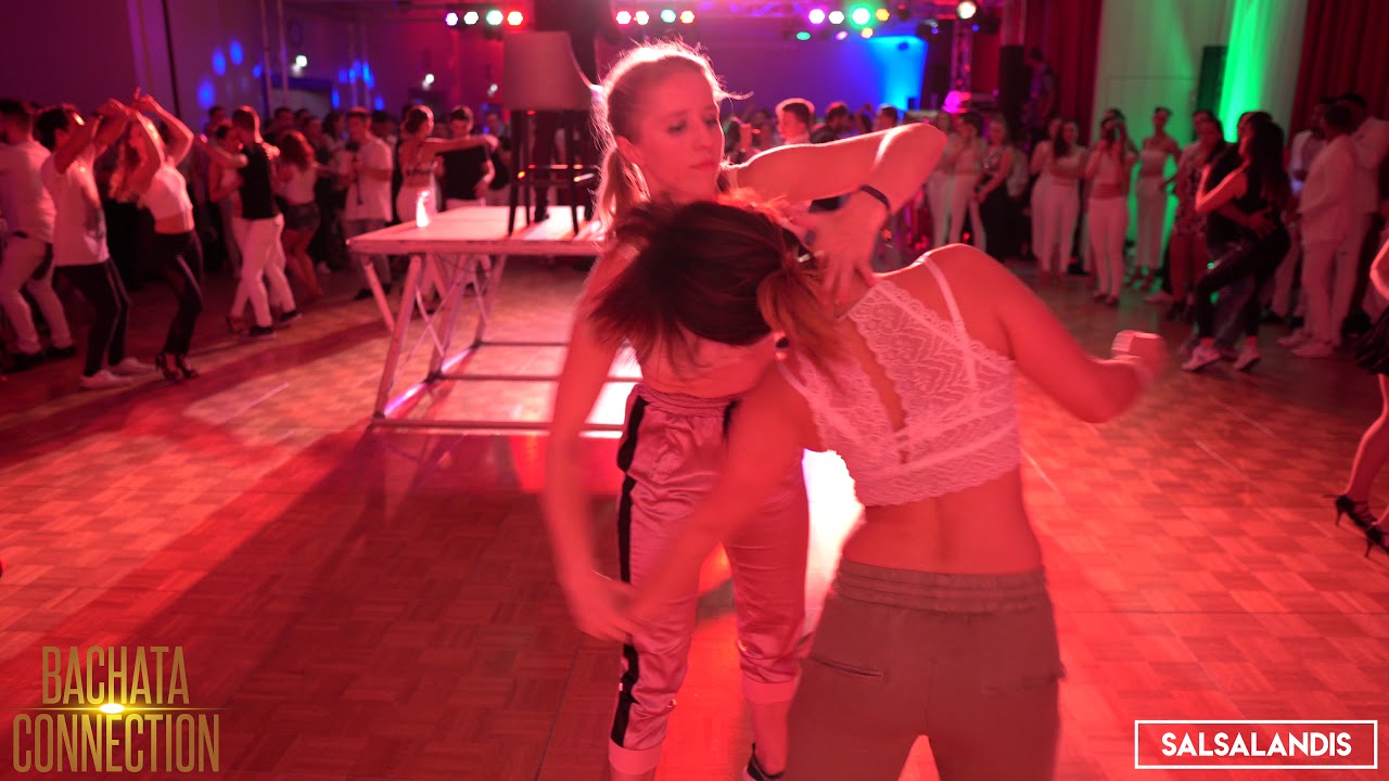 Annelies & Iwona dancing Bachata @ Bachata Connection 2019 - YouTube
