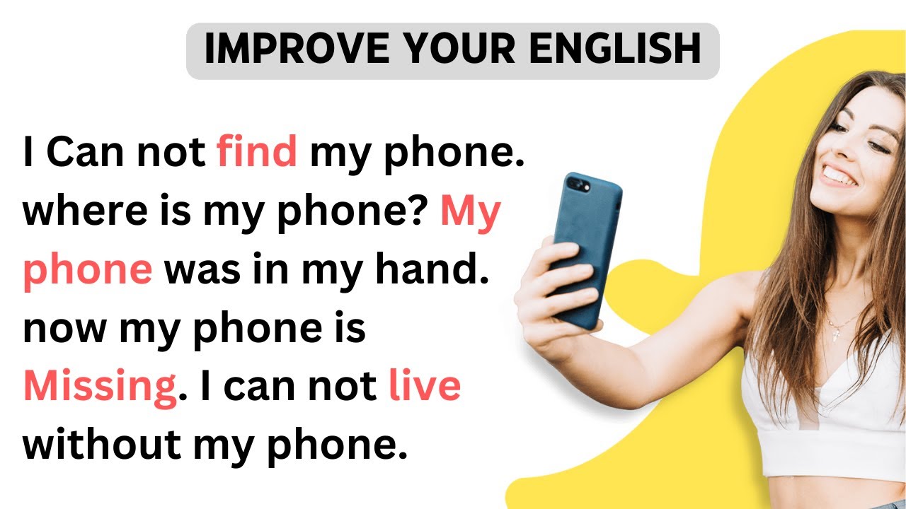 Where is My Phone? | Learning English Speaking | Level 1 | Listen and ...