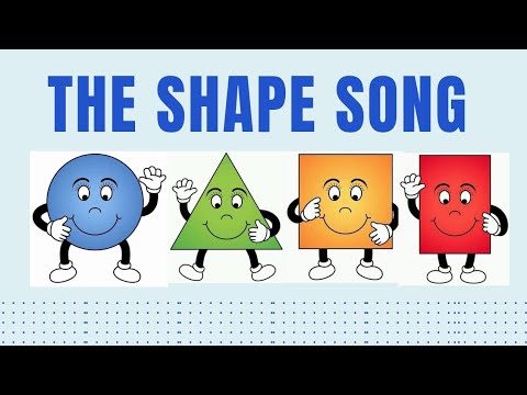 The Shape Song | Learn Shapes | Kids Songs & Nursery Rhymes | Kids ...
