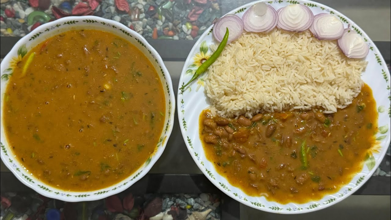 raajma riec ki recipe राजमा चावल की रेसिपी - YouTube