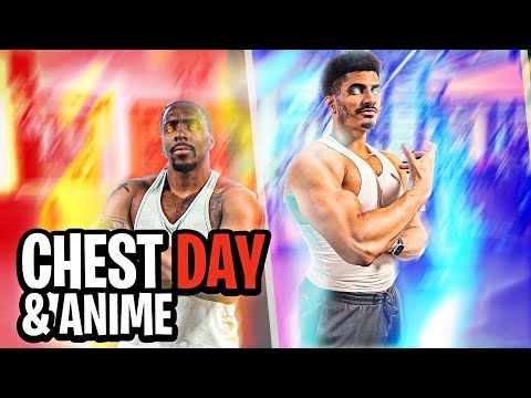 How to Get a Ripped Chest Like An Anime Character | Full Chest Routine ...