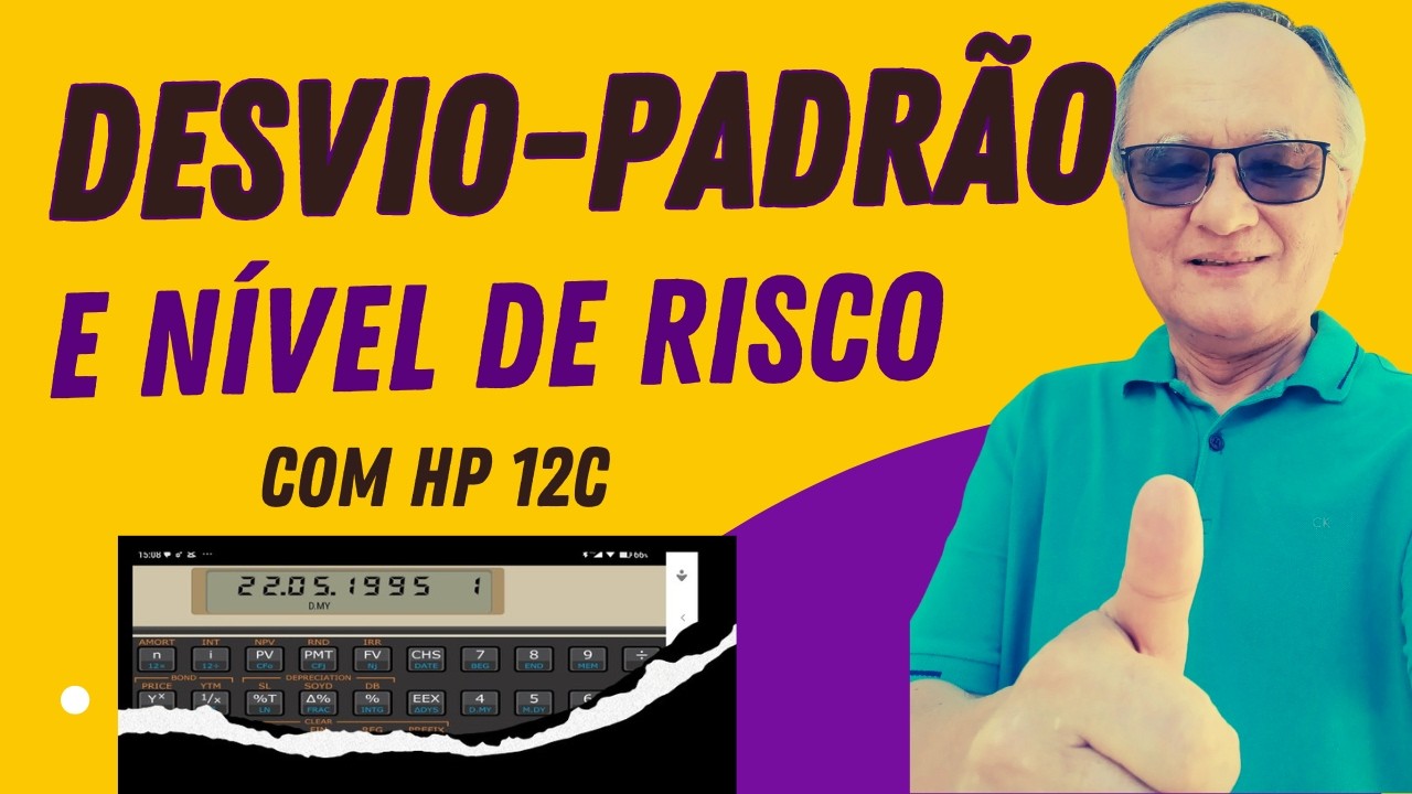 Calcule o desvio-padrão e volatilidade em poucos passos com HP 12C ...