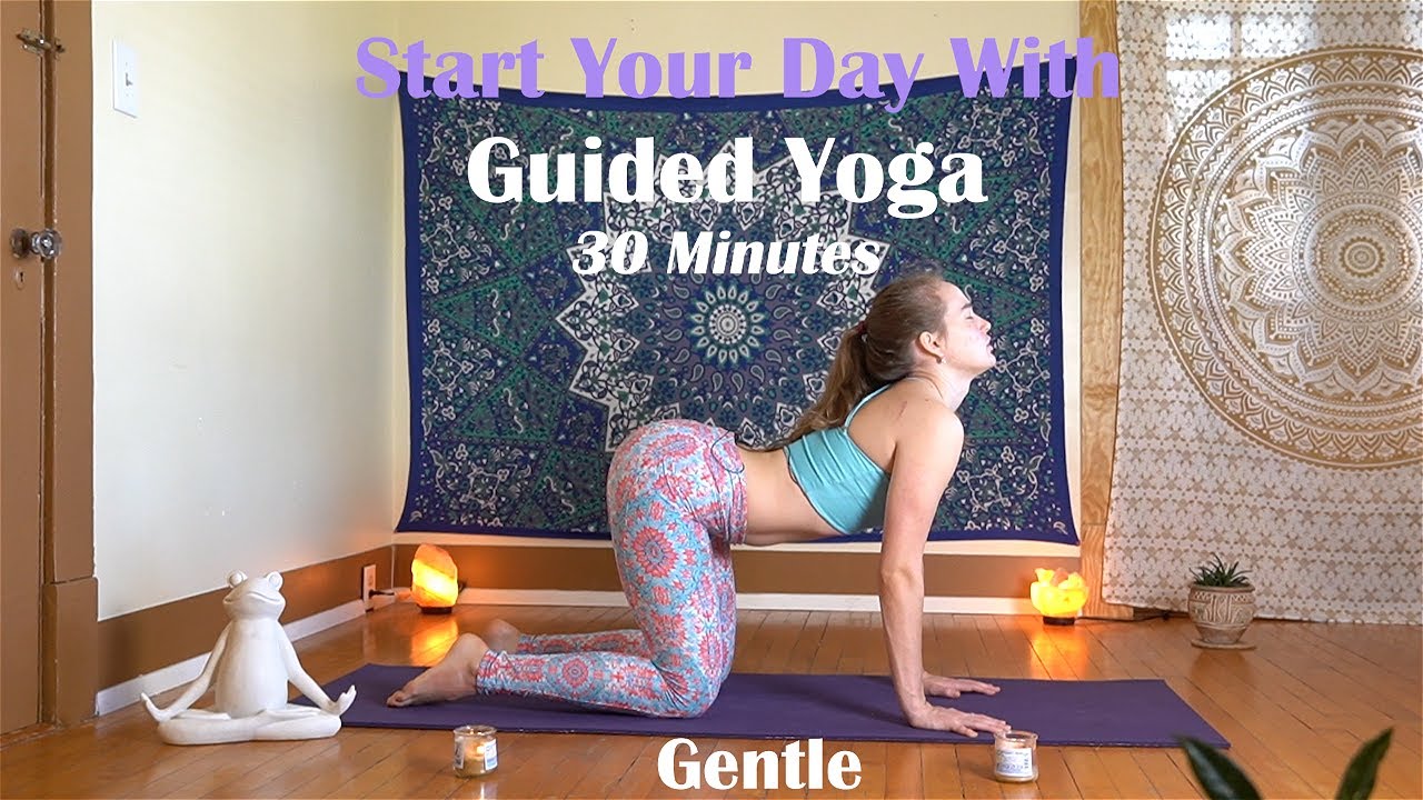 30 Minute Gentle Yoga Flow Youtube
