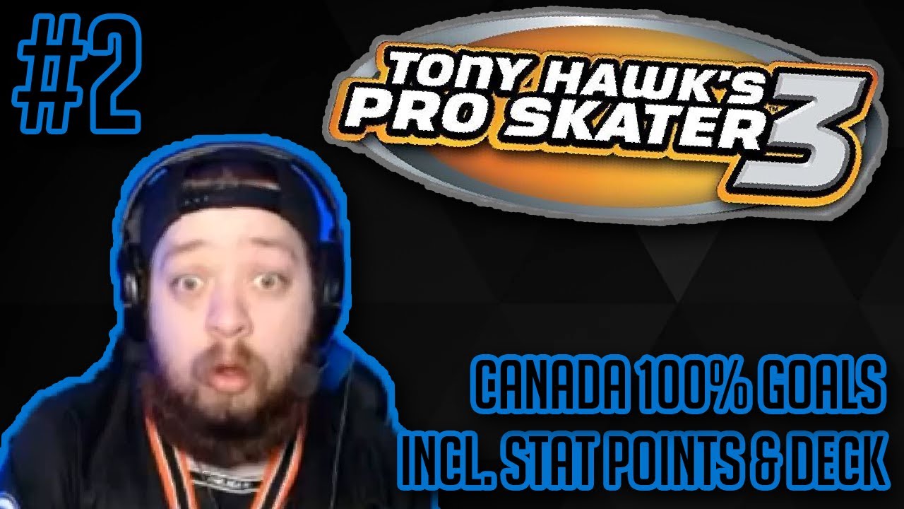 SNOWBOARDING?!? Tony Hawk's Pro Skater 3 - Canada - Episode 2! - YouTube