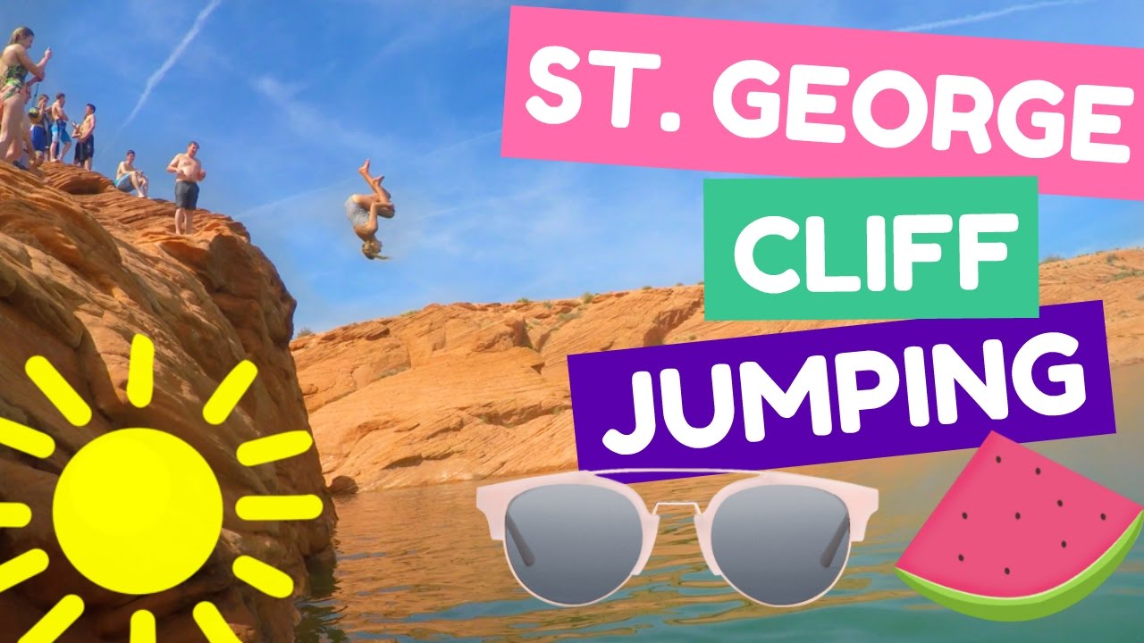 Spring Break Cliff Jumping ☀ - YouTube