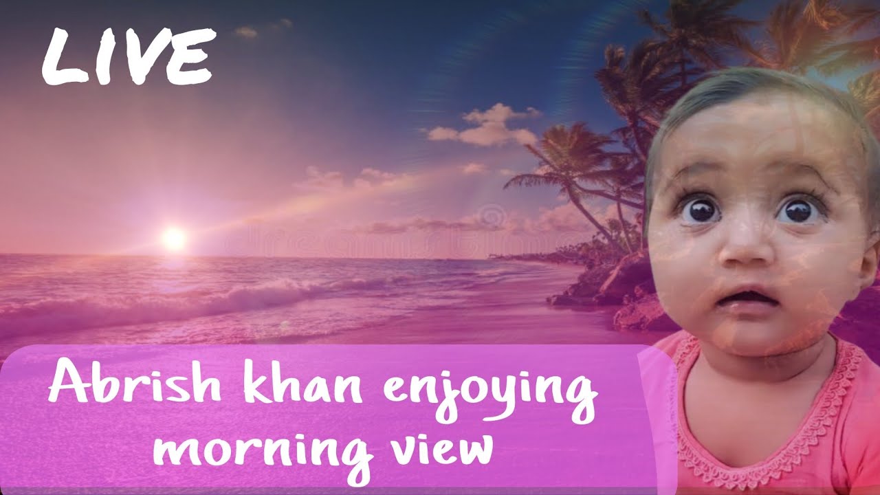 Abrish khan enjoying morning view with Mashooq jaan is live from Pakistan village - YouTube