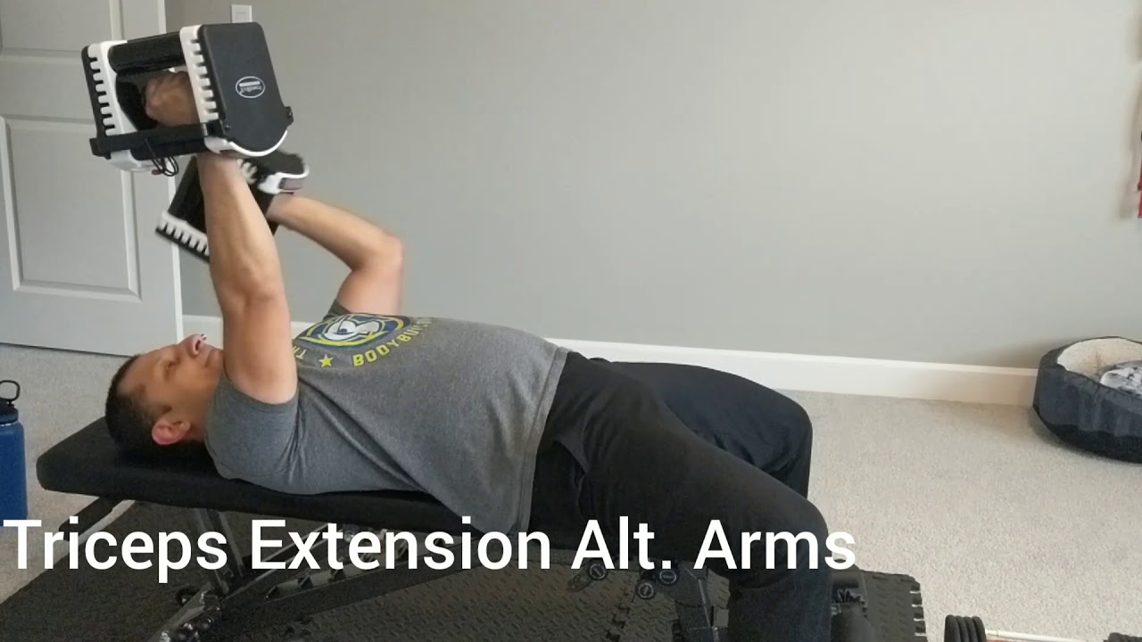 Triceps Extension Alt Arm - YouTube