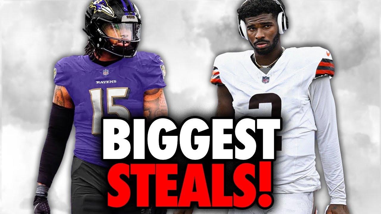 Biggest STEALS of the 2025 NFL Draft!! | NFL Analysis - YouTube