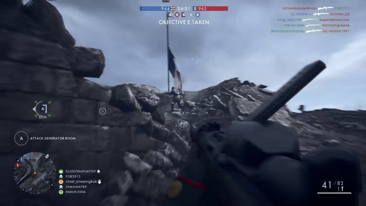 Gunfire and Explosions- Battlefield 1 gameplay - YouTube