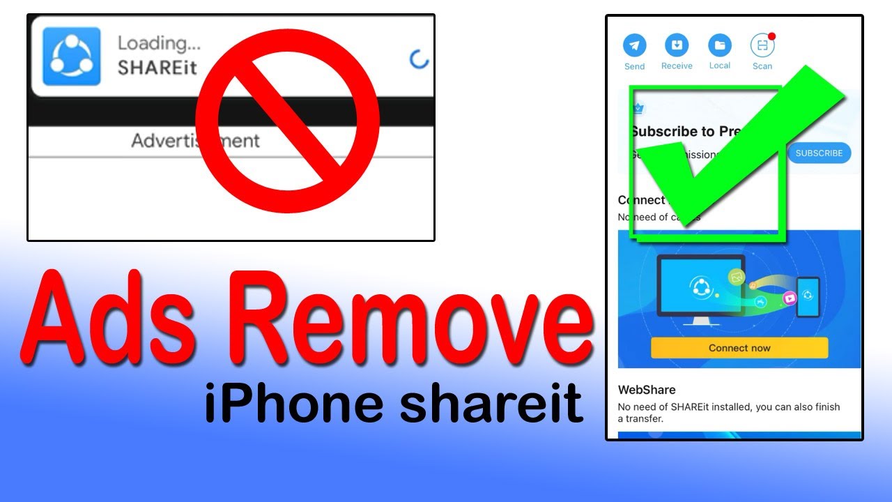 Shareit ads remove on iphone || IT TECH BD - YouTube