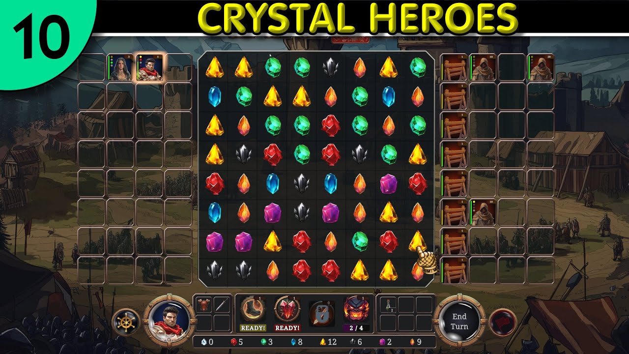 (10) CRYSTAL HEROES = Gameplay FullHD 60 FPS - YouTube