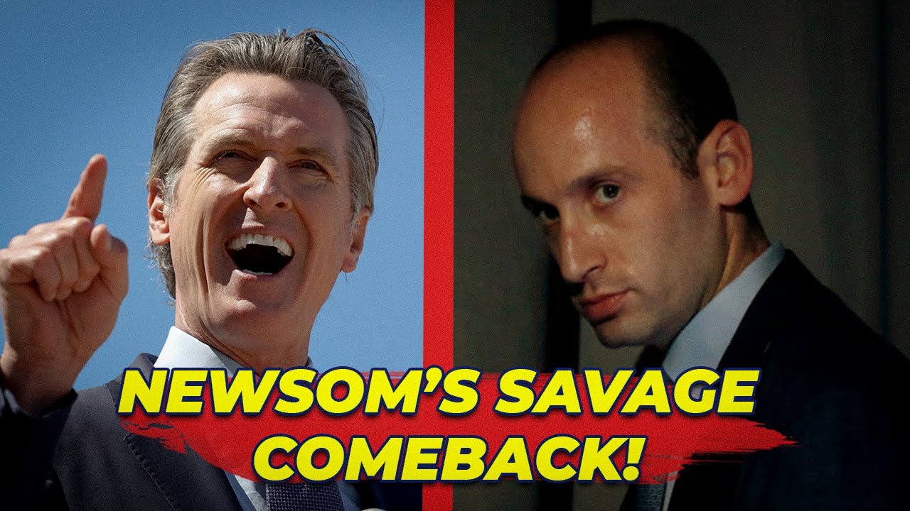 Governor Newsom Sparks Controversy with One Word on X - YouTube