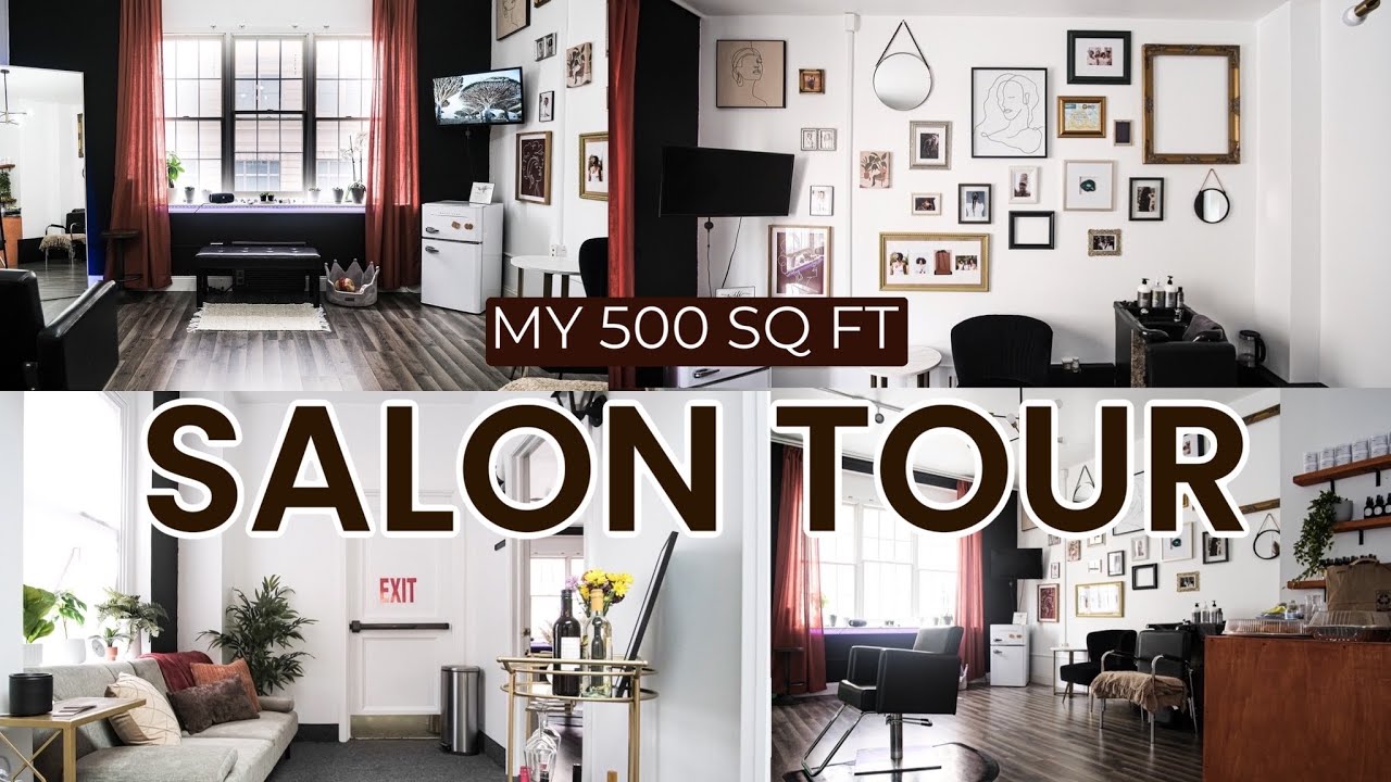 Square Feet Salon Floor Layout
