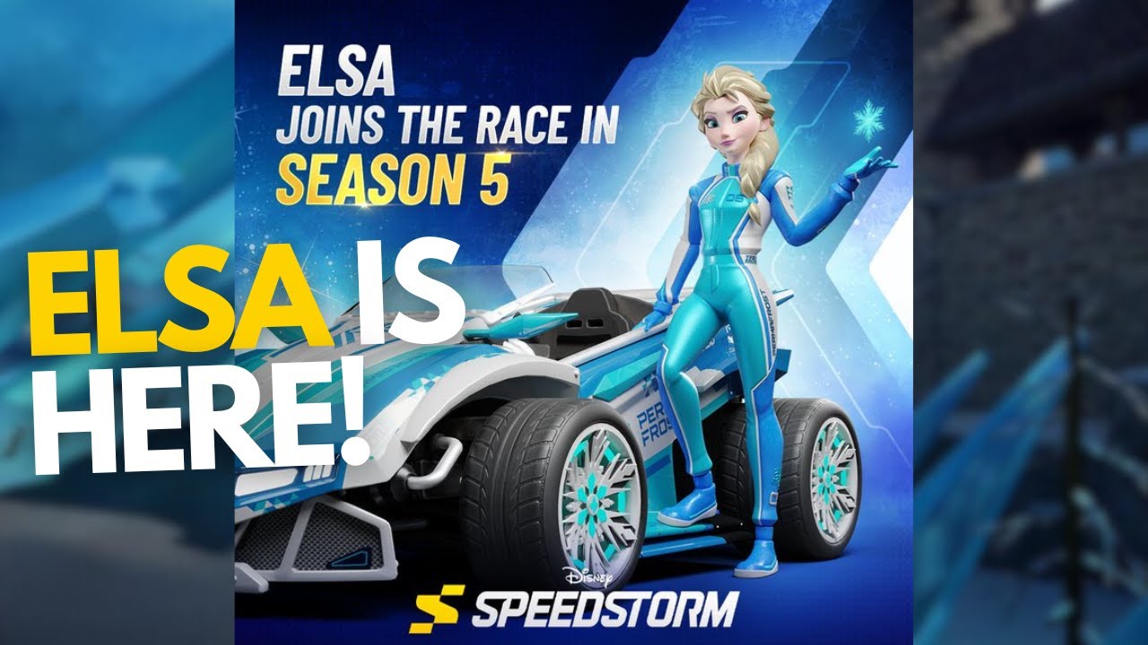 First Look AT ELSA In Disney Speedstorm!! - YouTube
