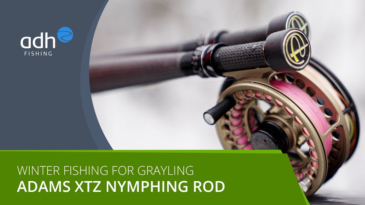 XTZ Nymph Rods by Adams Fly Rods - Winterfishing for Grayling - YouTube