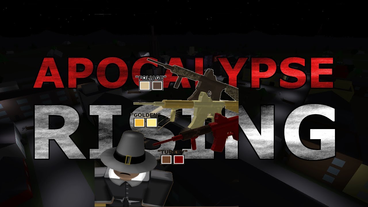 APOC NEW THANKSGIVING SKINS | Roblox Apocalypse Rising - YouTube