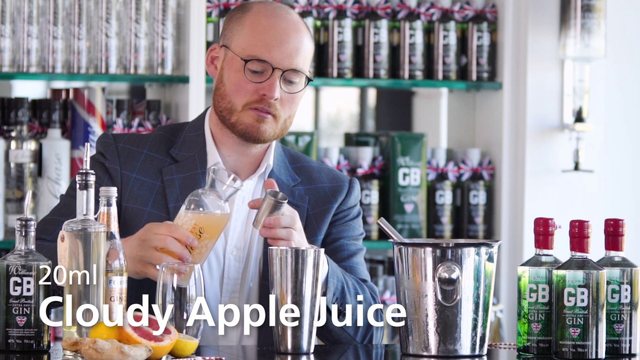 Heathrow exclusive: James Chase's cocktail tutorial - YouTube