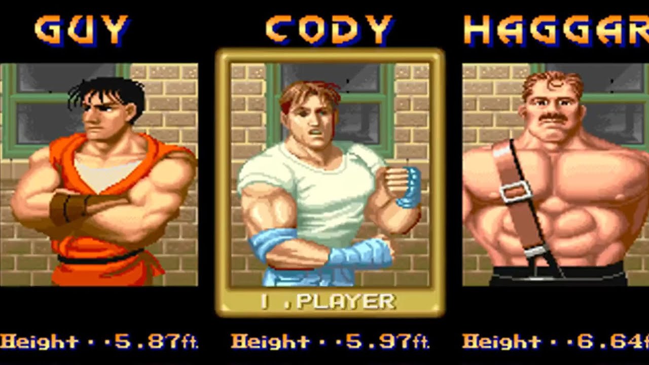 Arcade game,Final Fight,CODY,20 minute clear the game with one life ...