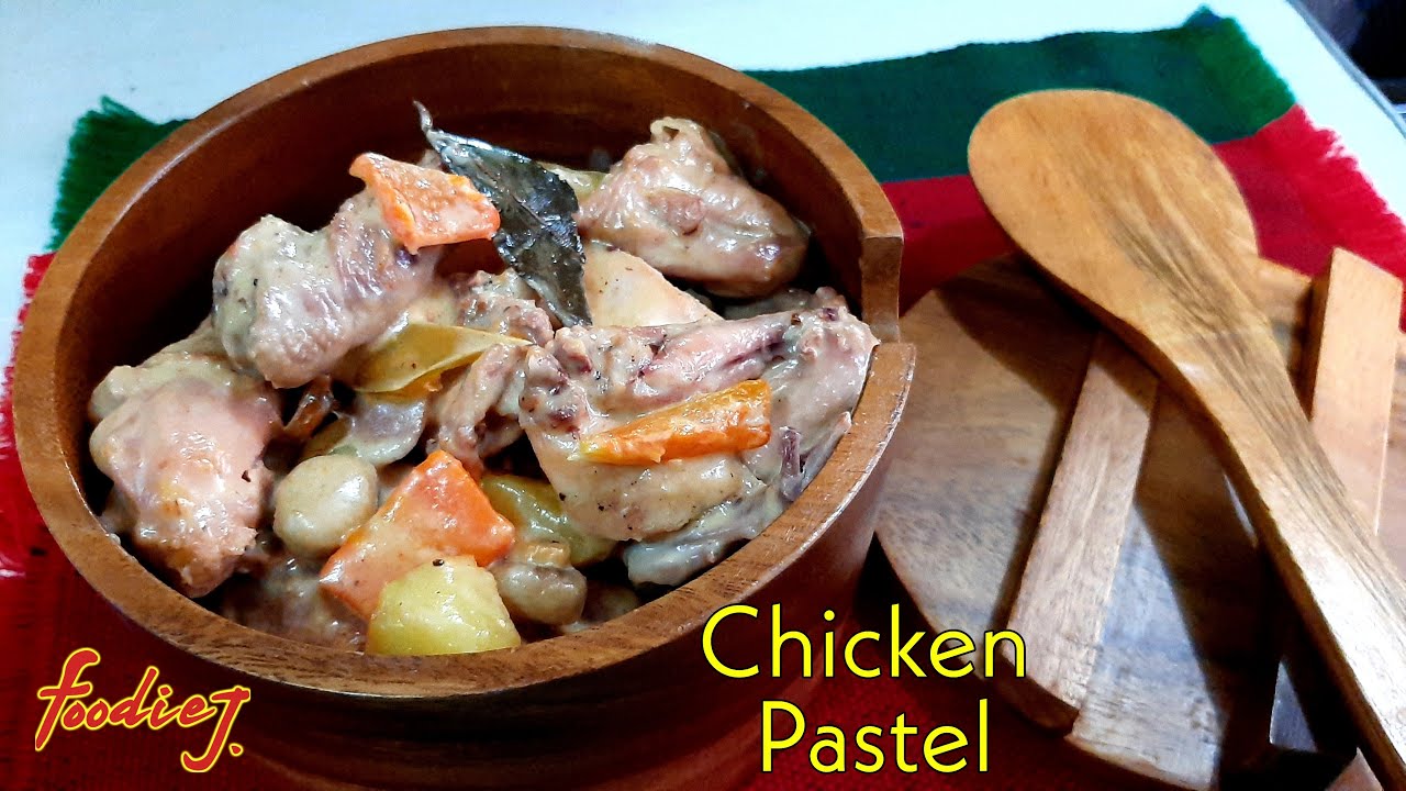 how to cook creamy chicken pastel recipe | filipino style - YouTube