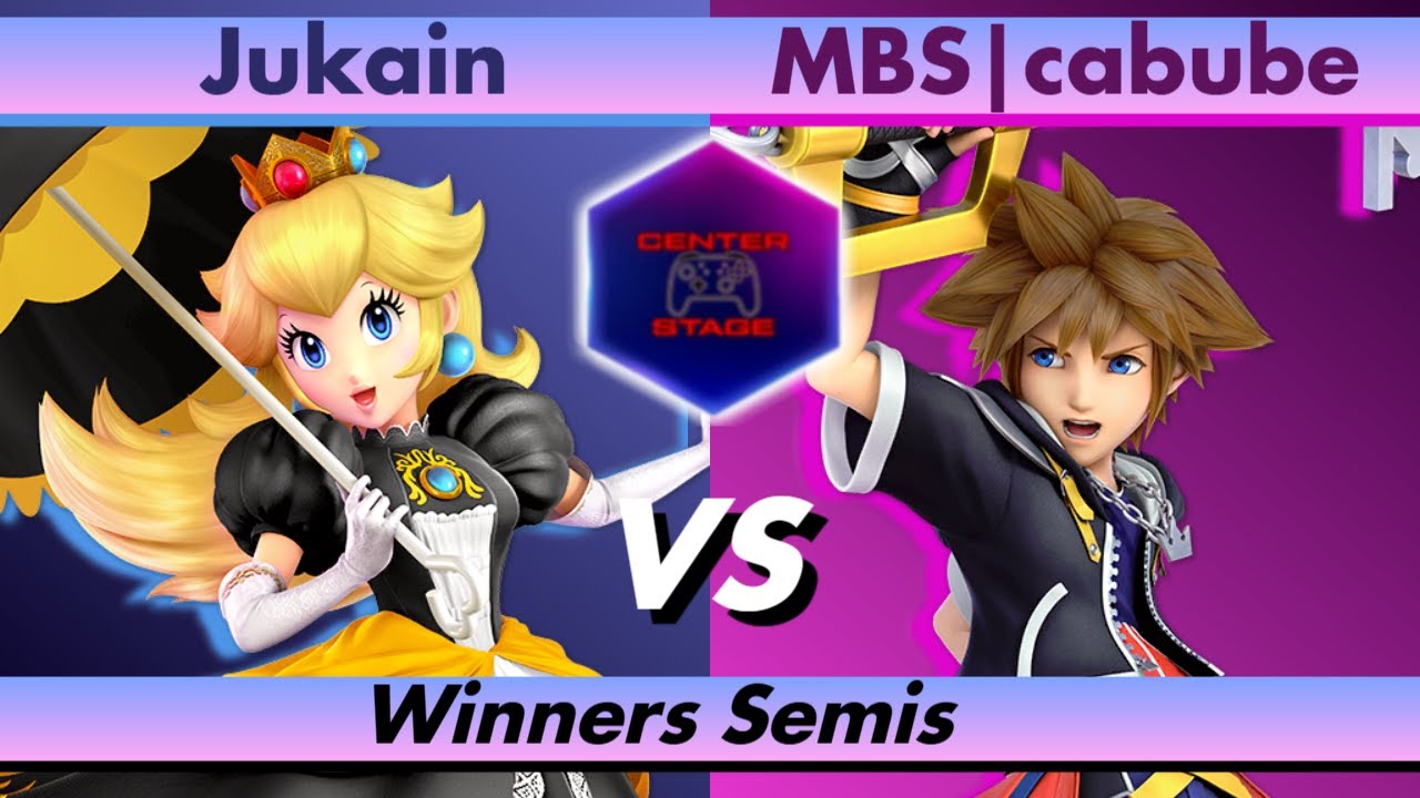 Center Stage #72 - Jukain (Peach) vs MBS cabube (Sora) - Super Smash Bros Ultimate SSBU - YouTube