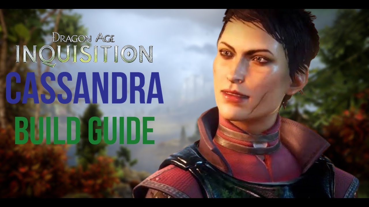 Cassandra Sword & Shield Templar Build | Dragon Age Inqusition Guide ...