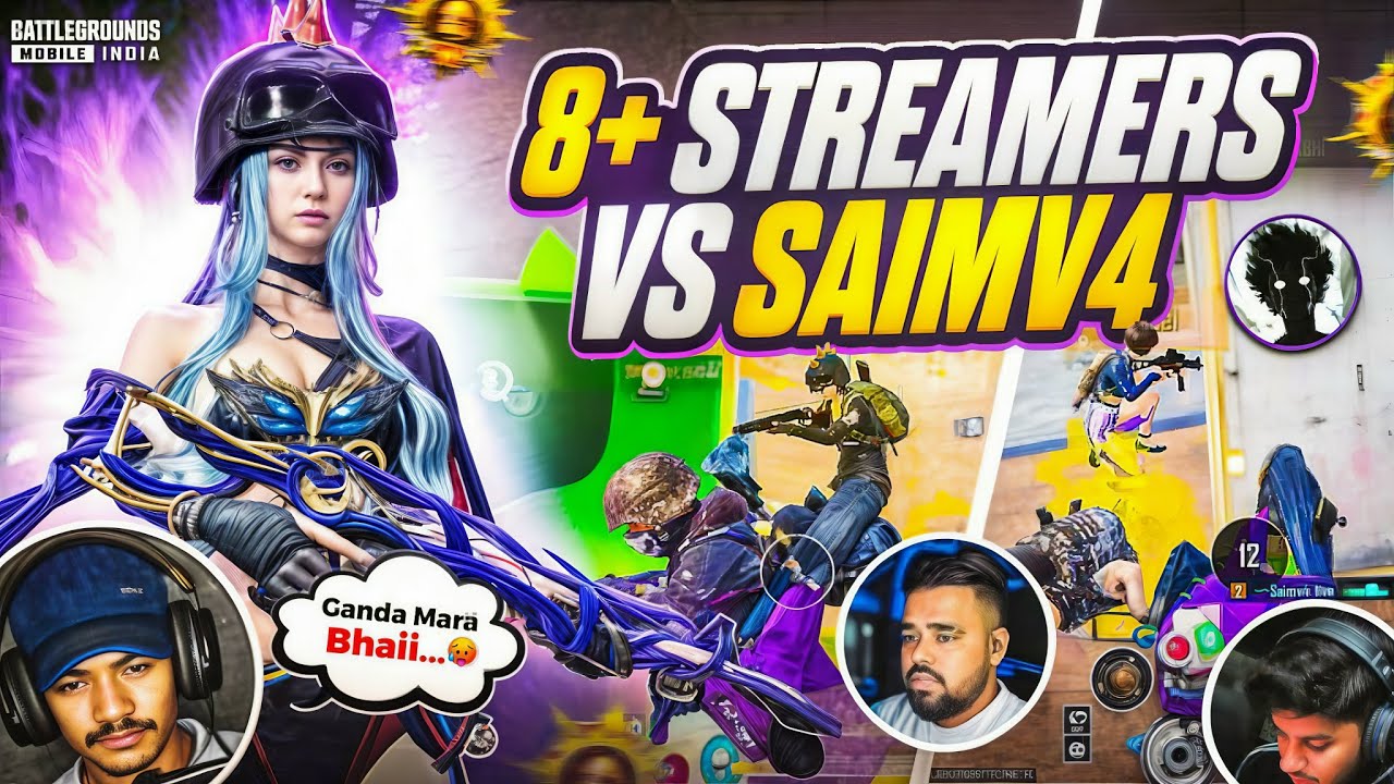 8+ Streamers Gone Crazy😱 Streamers Reported Me On Live Stream💀 | BGMI ...