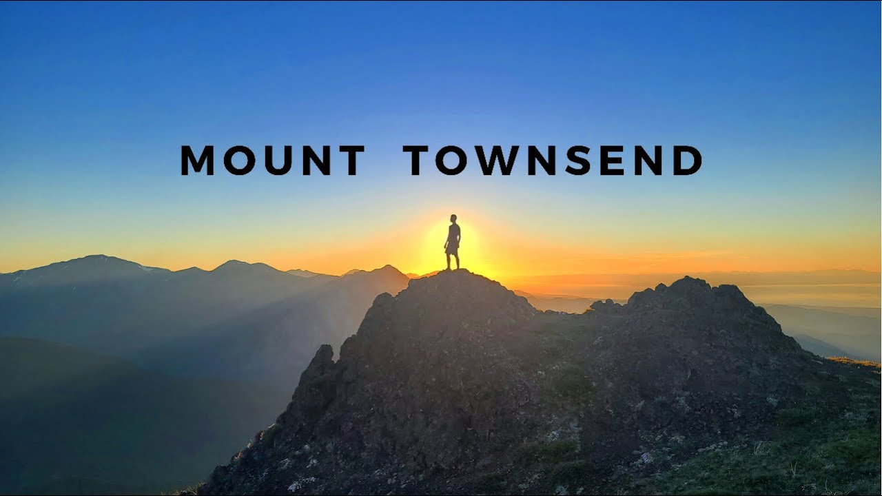 Mt. Townsend, Olympic Mountains | Drone Views - YouTube