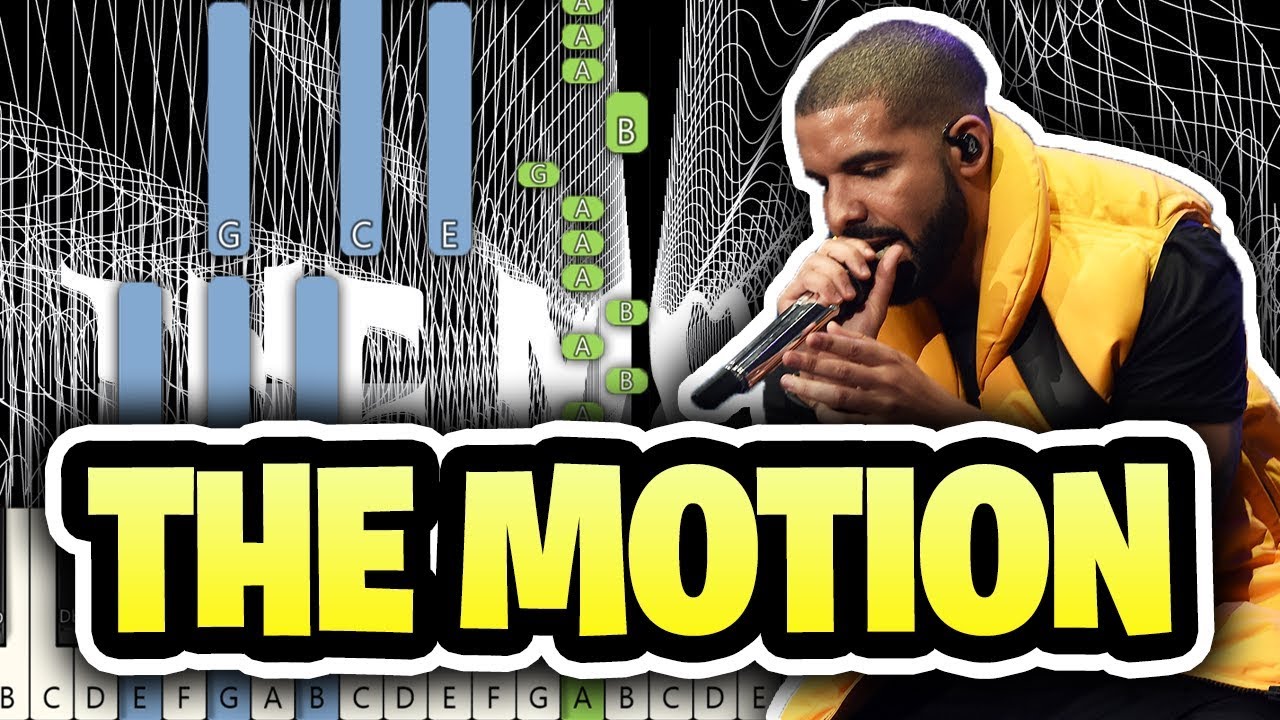 How to play: Drake - The Motion (Piano Tutorial) - YouTube