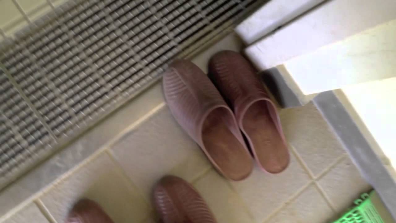 Japanese Toilet Slippers - YouTube