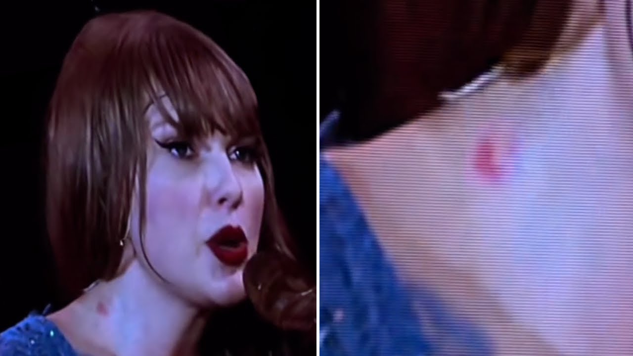 Taylor Swift Spotted With HICKEY From Travis Kelce ONSTAGE at the Eras ...