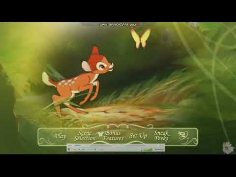 Bambi: Diamond Edition 2011 DVD Menu Walkthrough (Disc 1)