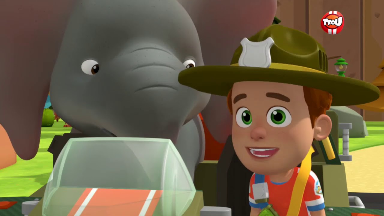 Ranger Rob - Les trois bébés éléphants - YouTube